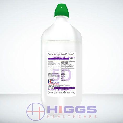 HIGGSODEX - 5D (DEXTROSE INJECTION) 5% 1000ML at Best Price in Solan ...