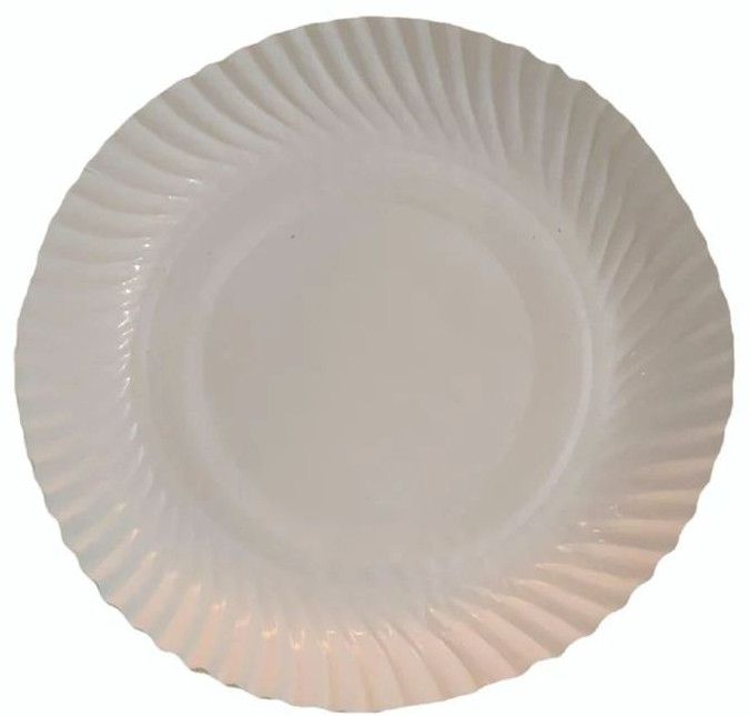 6inch White Disposable Paper Plate, Shape : Round at Rs 1.5 in Vellore ...