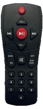 Plastic USB FM Remote Control, Color : Black at Best Price in Vadodara ...