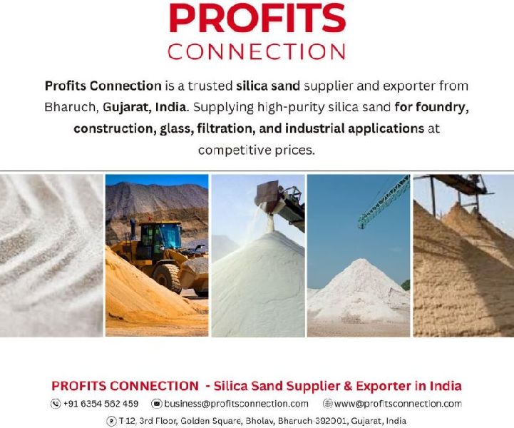 PC-Silica Silica Sand, Color : Brown, Grade : Industrial Grade at Rs ...