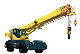 Hydraulic Cranes, Color : Yellow For Construction at Best Price in ...