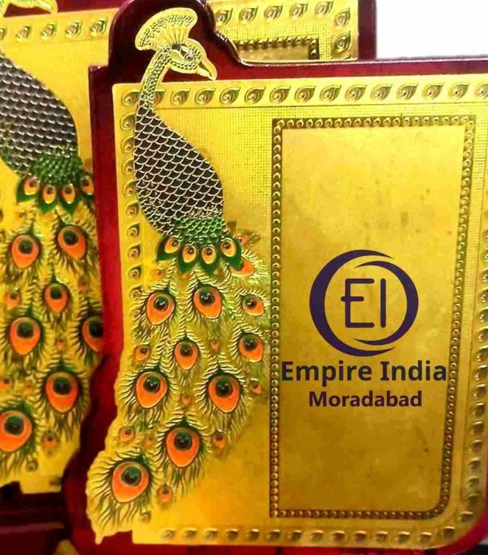 Peacock Design Wooden MDF Trophy Set, Brand Name : Empire India at Rs ...