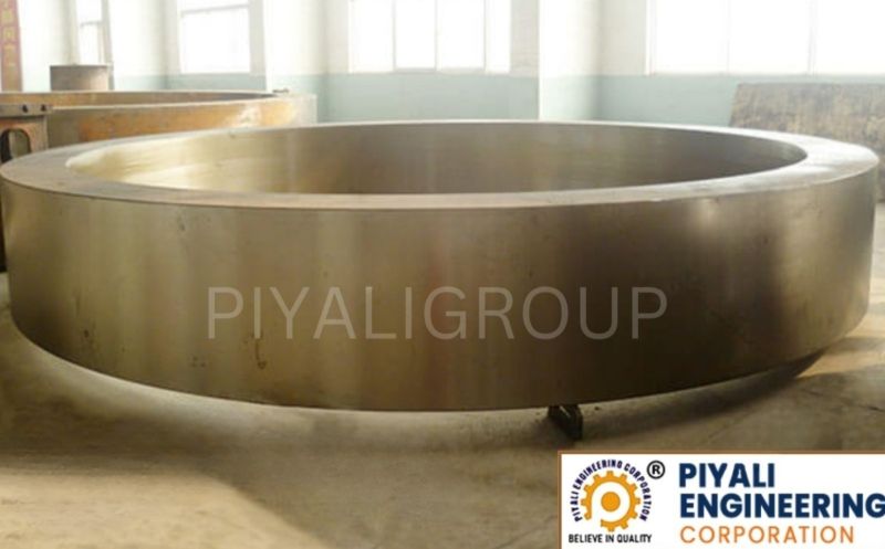 Polished Forged Steel Kiln Tyre Riding Ring, Shape : Round at Best ...
