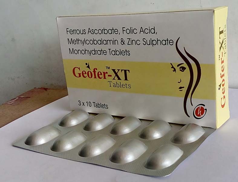 Geofer XT Tablets at Best Price in Delhi - ID: 1400550 | Geomed Healthcare