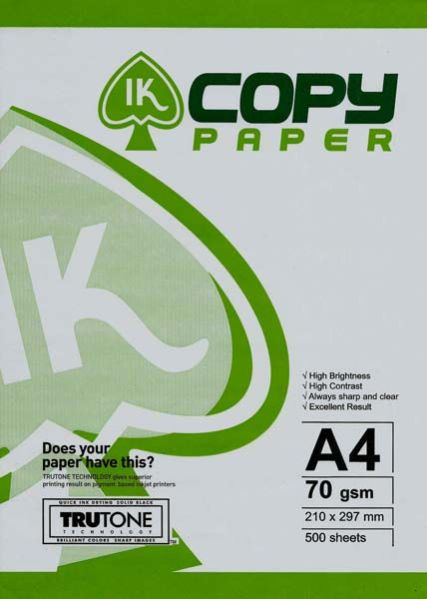 IK A4 Copy Paper at Best Price in Kanchipuram - ID: 1944834 | GKM ...