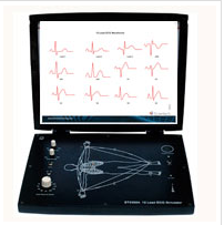 black 12 Lead ECG Simulator - Biomedical Trrainer - Scientech ...