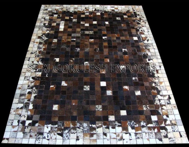 SGE Patchwork Leather Rugs at Best Price in Agra - ID: 1407152 | Shri ...