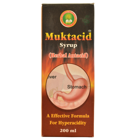 Muktacid Syrup -200 ML at best price INR 110 / 200 Milliliter in ...
