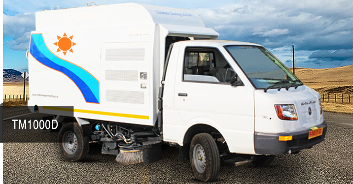 MOUNTED ROAD SWEEPER MACHINE, Type : MCV CHASSIS by Har International ...