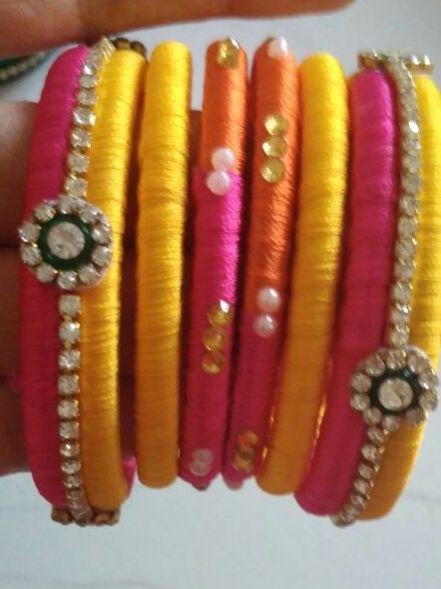 unique bangles in Mumbai - Manufacturer of Bangles & Silk Bangles