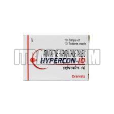 Hypercon 10mg Tablets by YMG Solutions Maharashtra | ID - 5815390