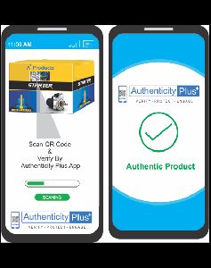 QR code with hologram & anti counterfeit labels Manufacturer | Authenticity plus, Ahmedabad