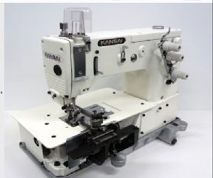 Belt Loop Making Machine - Double Needle Flat Bed Making Belt Loop ...