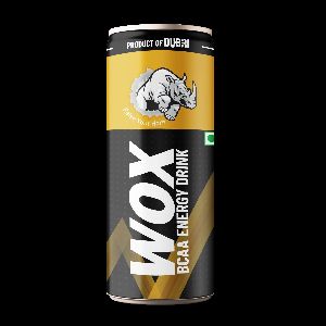 Wox Energy Drink Classic Edition & Wox Energy Drink Absolute Black ...