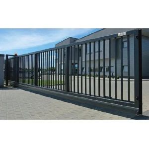 Mild Steel Industrial Automatic Sliding Gates, for Commercial, Malls at ...