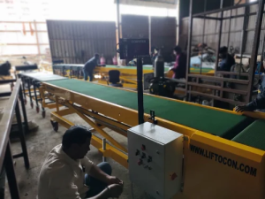 Mobile Truck Loader, for Industrial, Automation Grade : Automatic at Rs ...