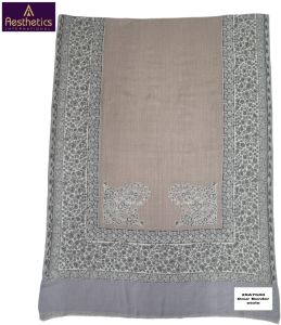 Printed Silk Fresh Dour Border Stoles, Color : Multicolor Standard at ...