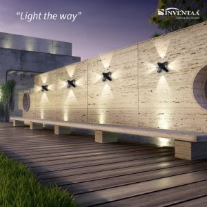 Nura 4W Four Way LED Outdoor Wall Light at Rs 1740 in Chennai - ID: 7976011
