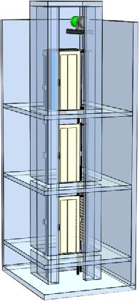 Machine Room Less Elevators at best price in Ahmedabad Gujarat from Om ...